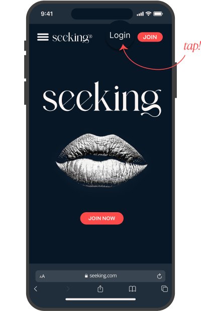 Download the Seeking App | Available for Android and iOS